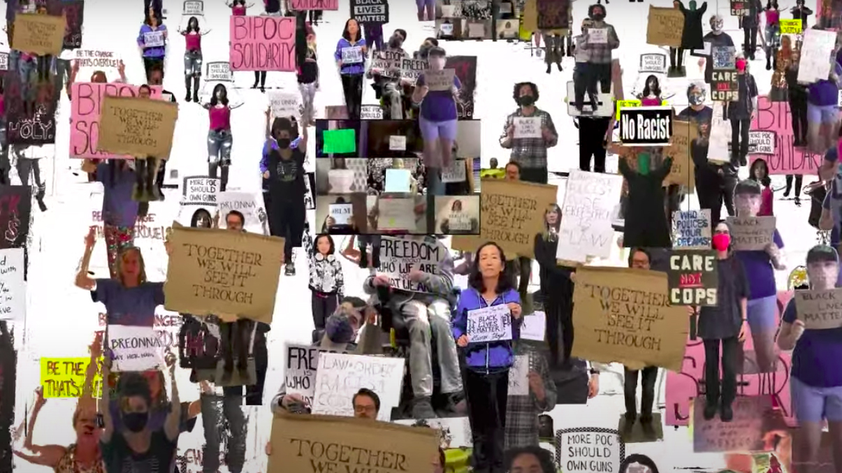 Public_Public_Address: A Nationwide Virtual Protest | Stephanie Syjuco