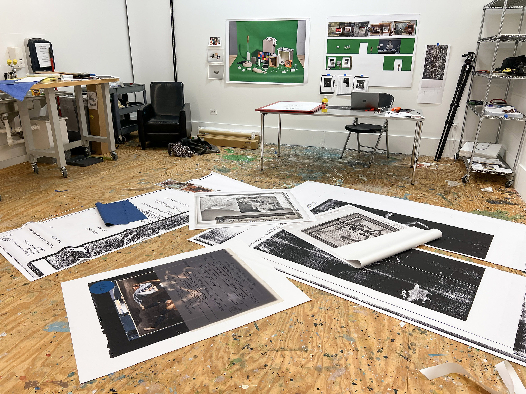 Joan Mitchell Studio Residency work | Stephanie Syjuco